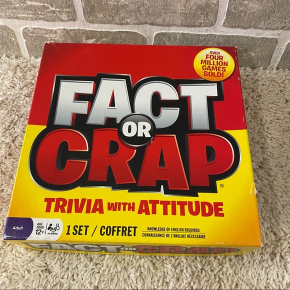 Games | Fact Or Crap | Poshmark